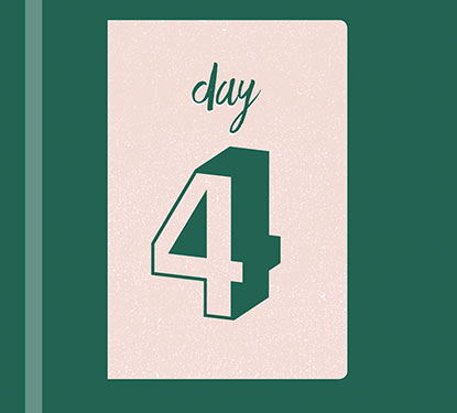 Day 4 BALANCE Advent Calendar: A Moleskin Wellness Journal